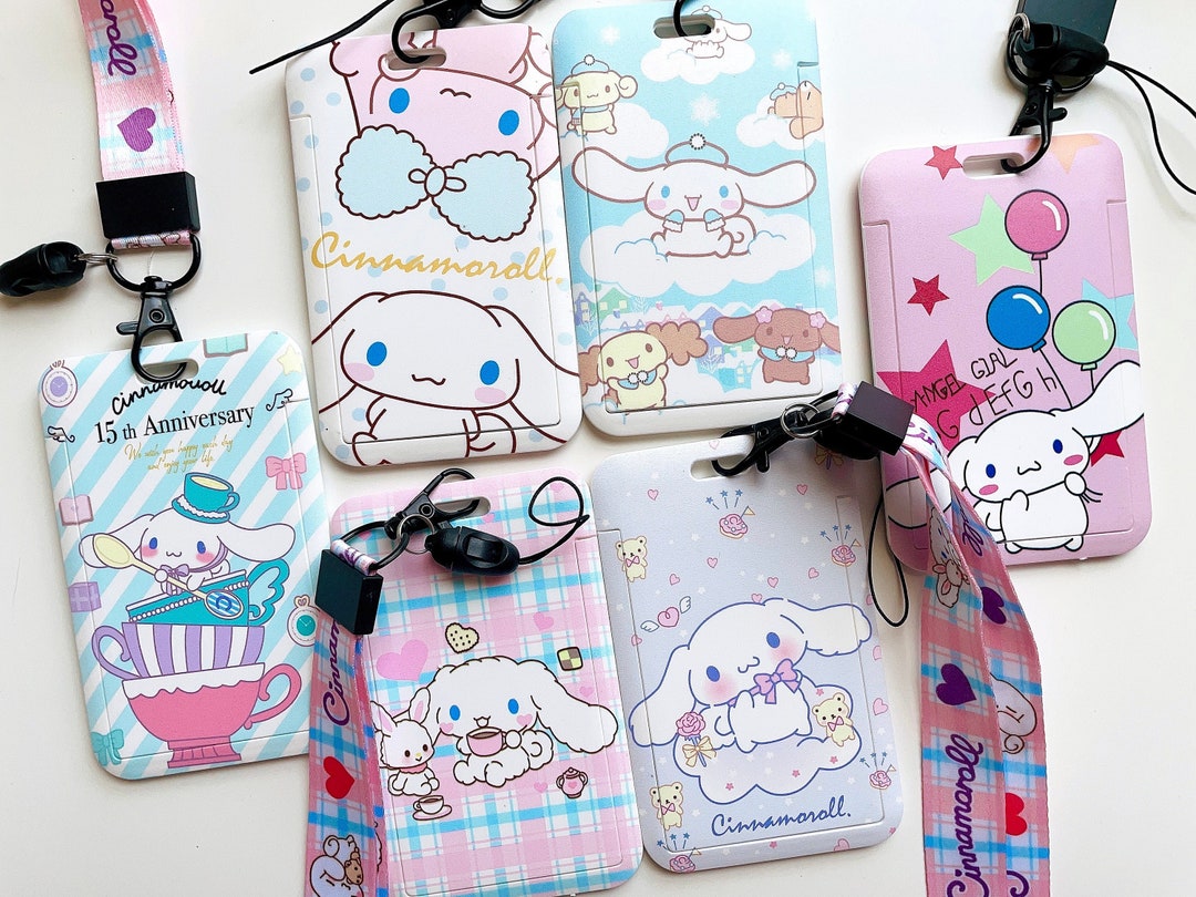 Kawaii ID Card Holder, Cute Puppy Kpop Photocard Holder, Badge Holder ...