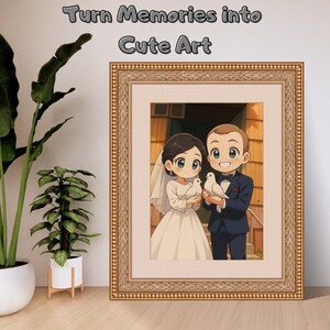 Custom Chibi Anime Portrait – Personalized Family or Couple Gift ...