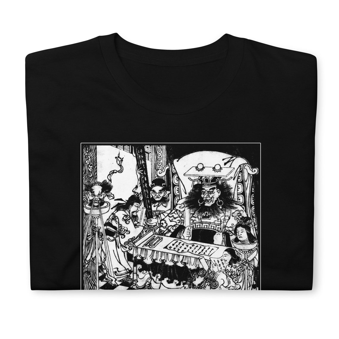 Ancient Japanese Emperor Shirt, Japanese Traditional, 18th Century Art ...