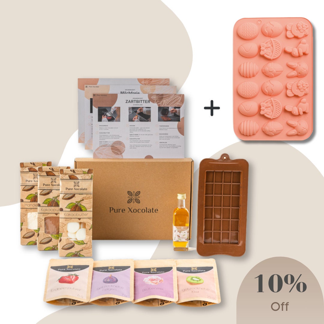 Make Easter Chocolates Yourself Chocolate Set DIY Kit - Etsy