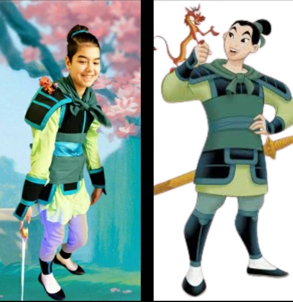 Mulan Cosplay Armor