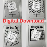 Ultimate Hangman Board Game SVG Files for Laser Engaving and Printing ...