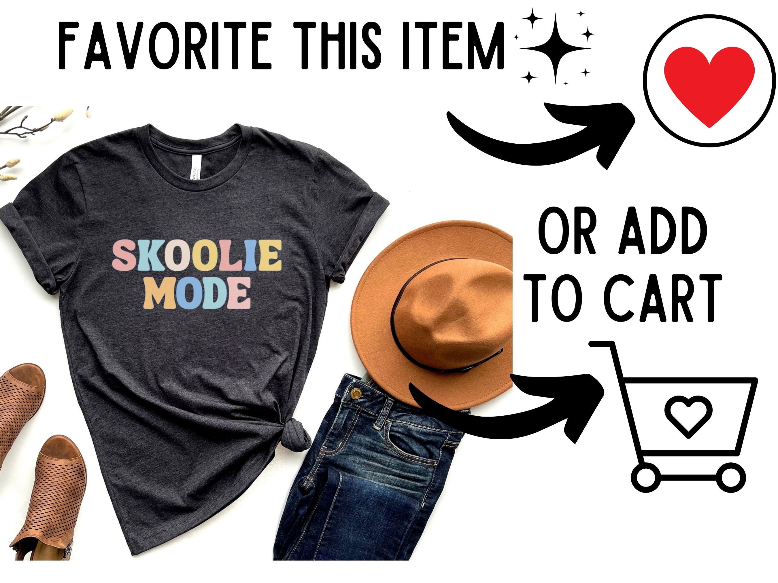 SKOOLIE MODE Cute Skoolie Shirt for Women Skoolie Gift - Etsy