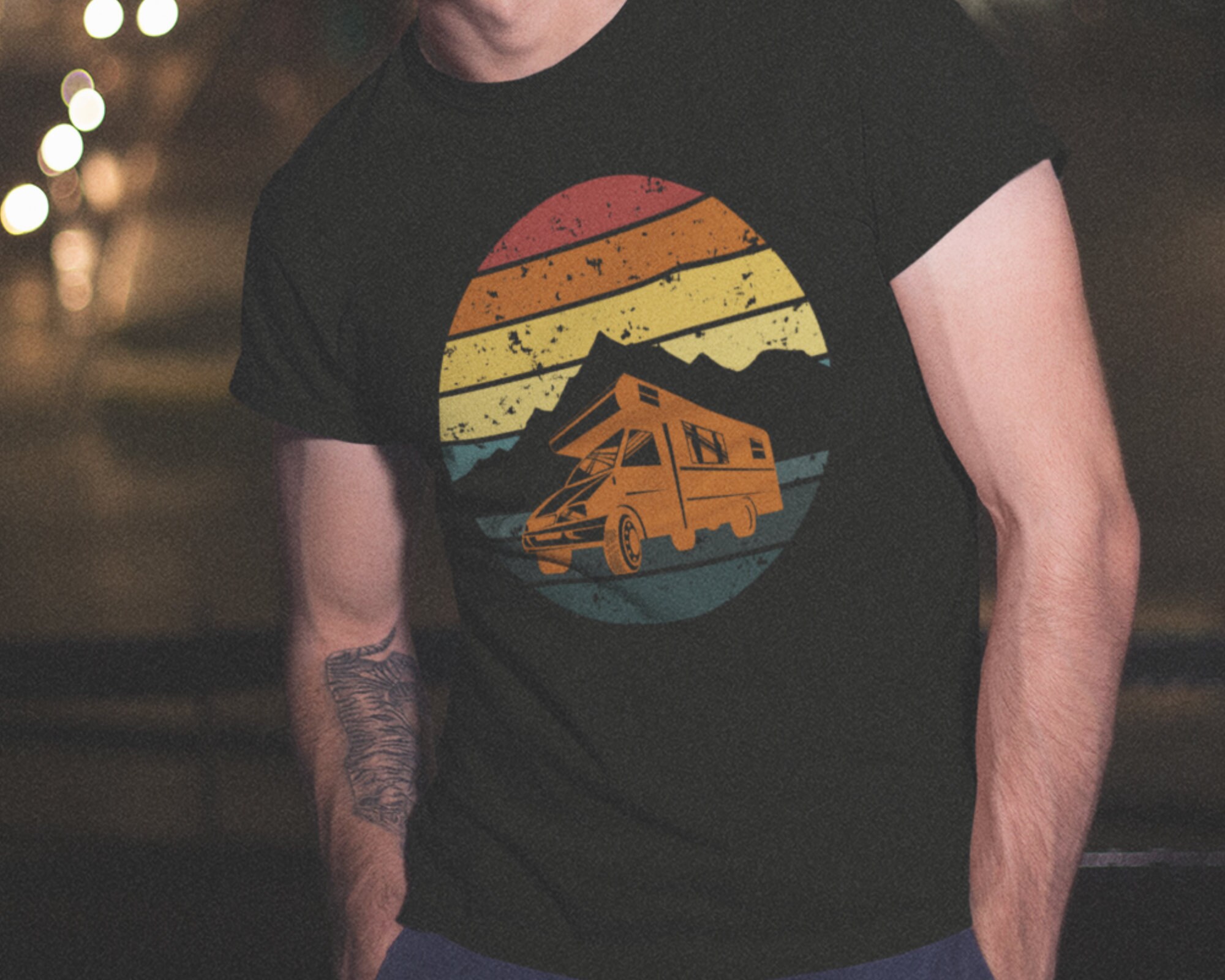 RV SHIRT, Rv Gift for Men, Retro RV Shirt for Happy Camper, Camping Shirt, Caravan Shirt, Rv ...