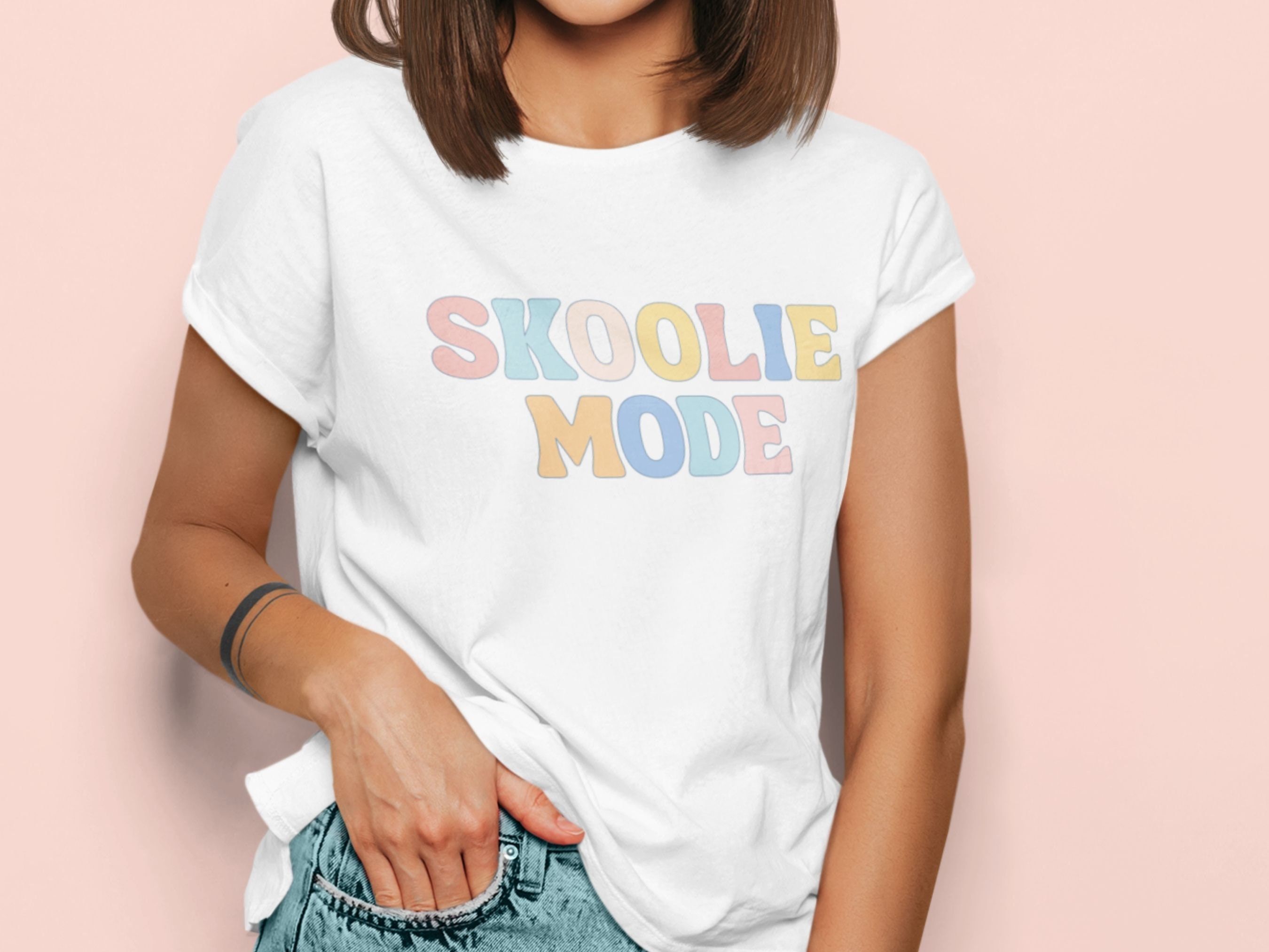 SKOOLIE MODE Cute Skoolie Shirt for Women Skoolie Gift Bus Conversion ...