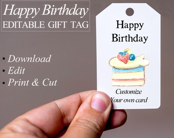 Printable Editable HAPPY BIRTHDAY Banner Template / Rainbow - Etsy