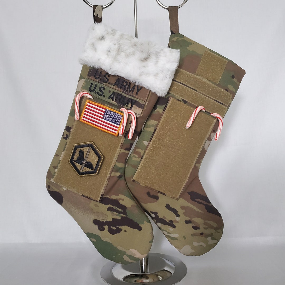 Military Christmas Stocking in Army, Air/space Force OCP - Etsy