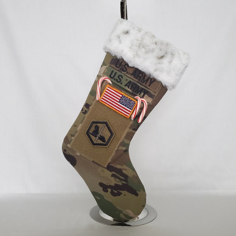 Military Christmas Stocking in Army, Air/space Force OCP - Etsy