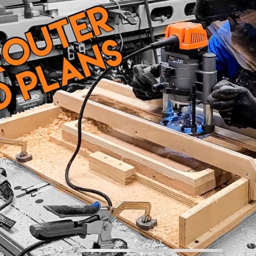 DIY Mini Router Sled Plans - Etsy