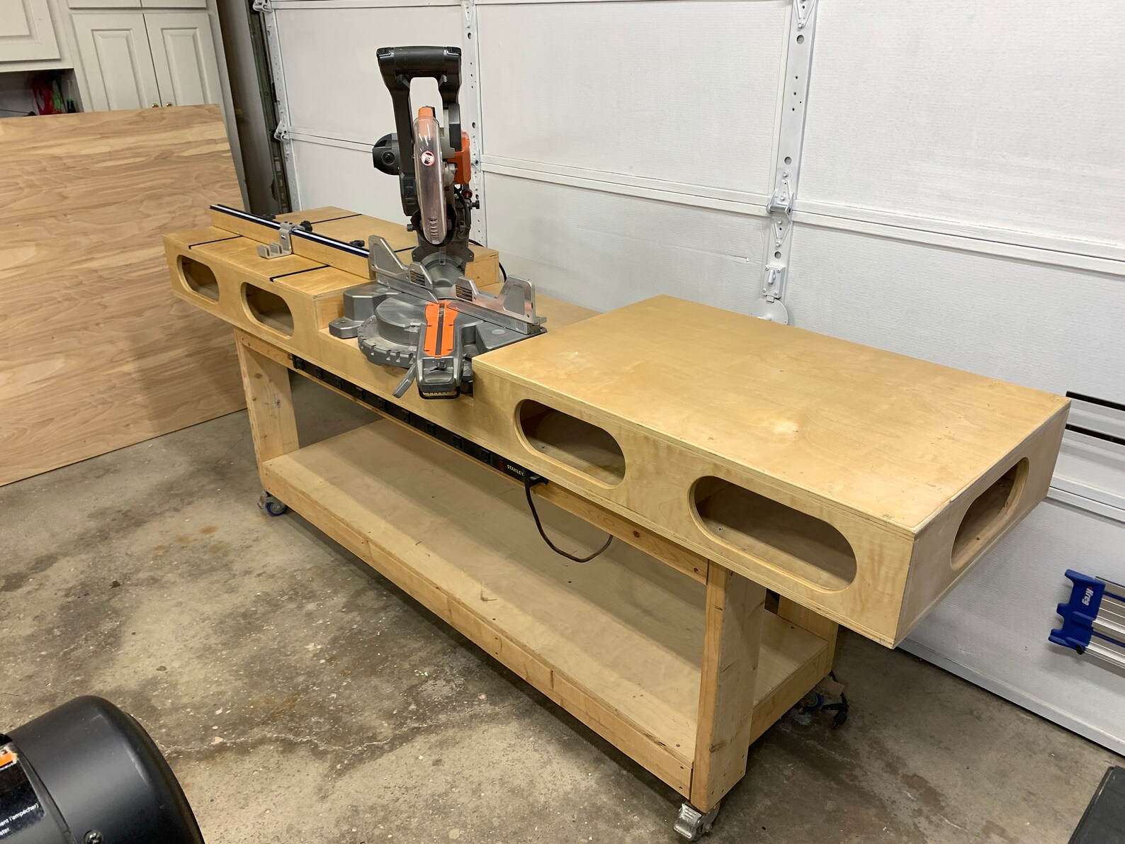 DIY Mobile Miter Saw Station Digital Plans - Etsy