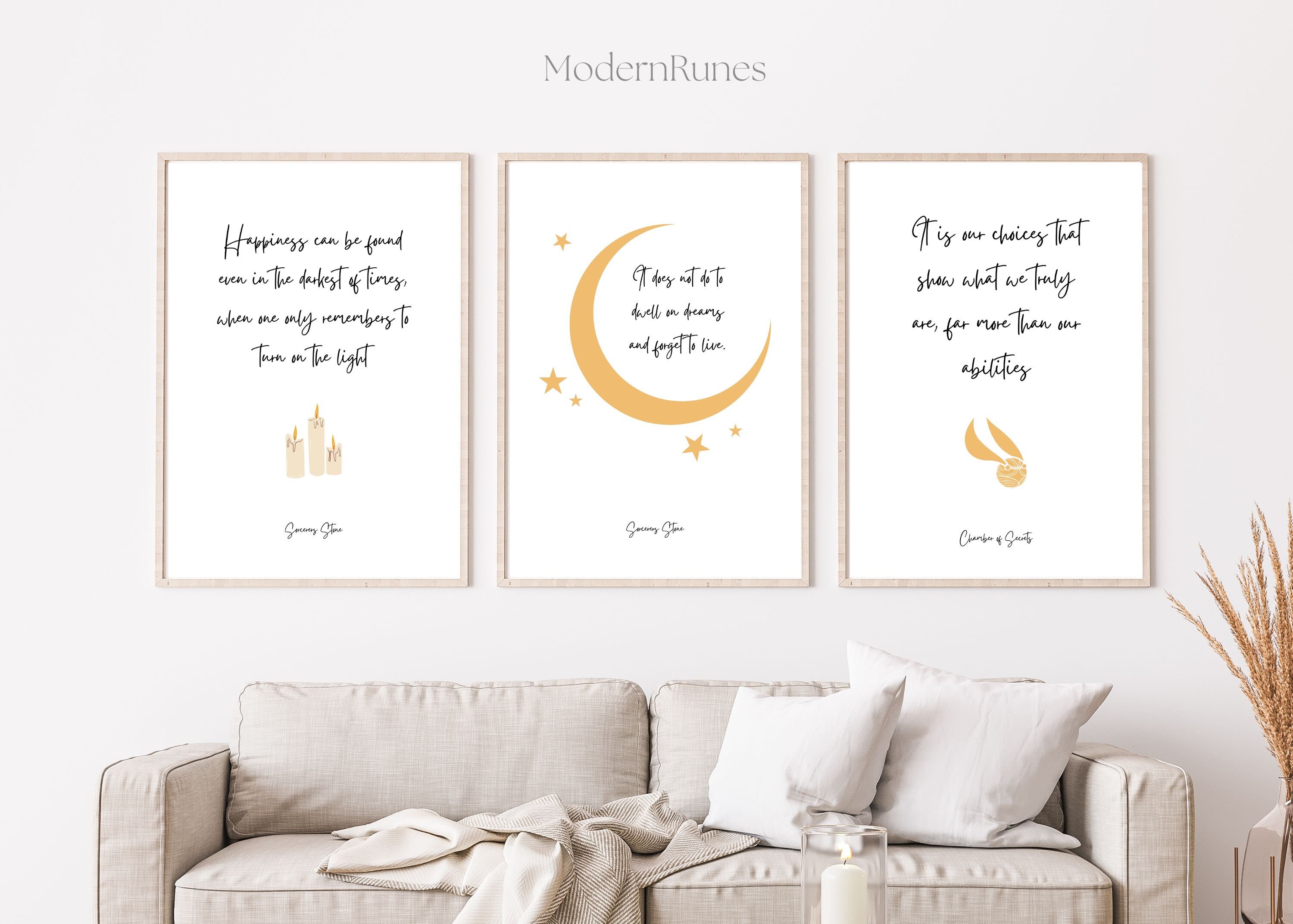 Modern Magical Posters - 6 Prints - Etsy