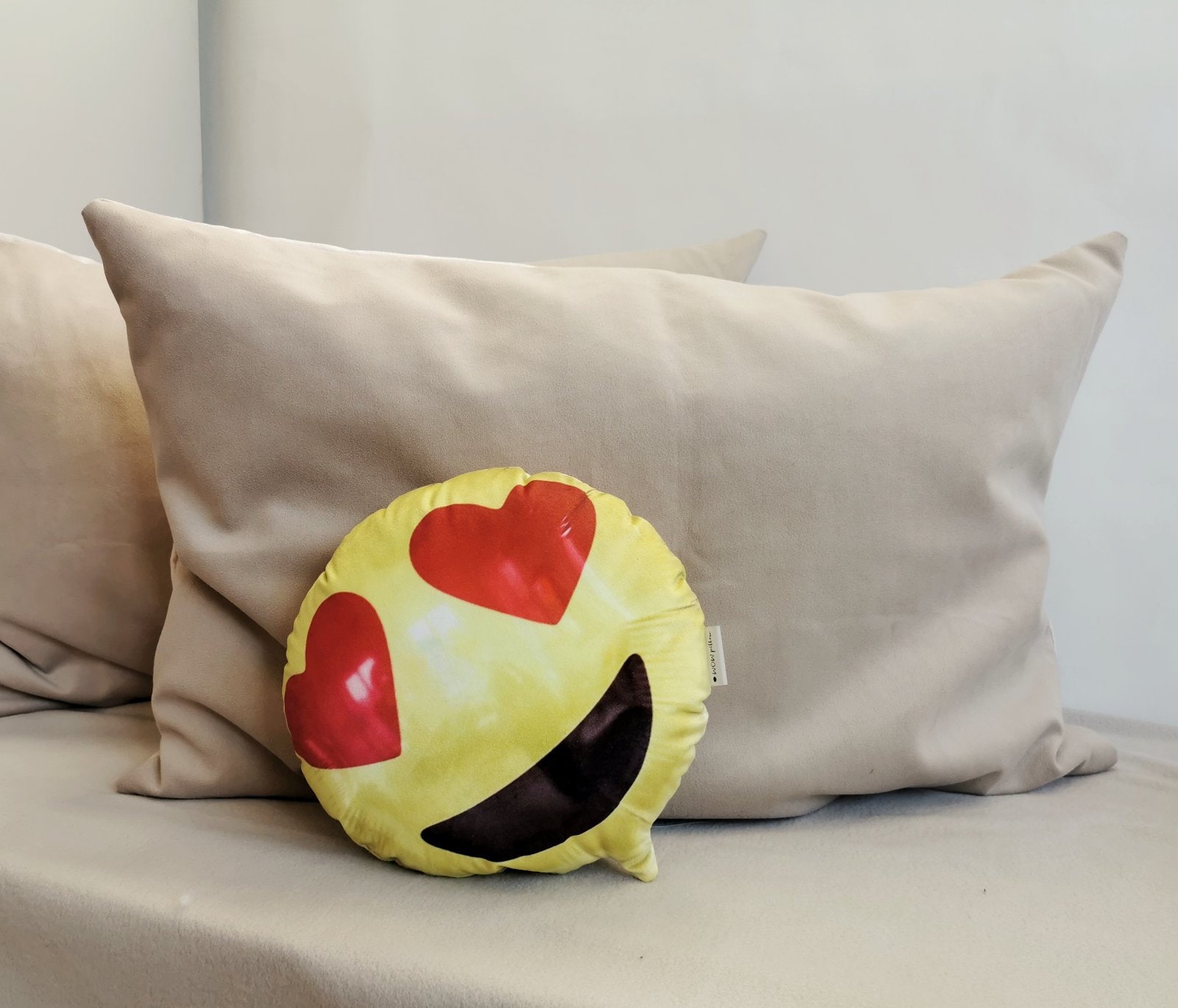Yellow Balloons Foil Smile Realistic Looking Pillow Balloon - Etsy
