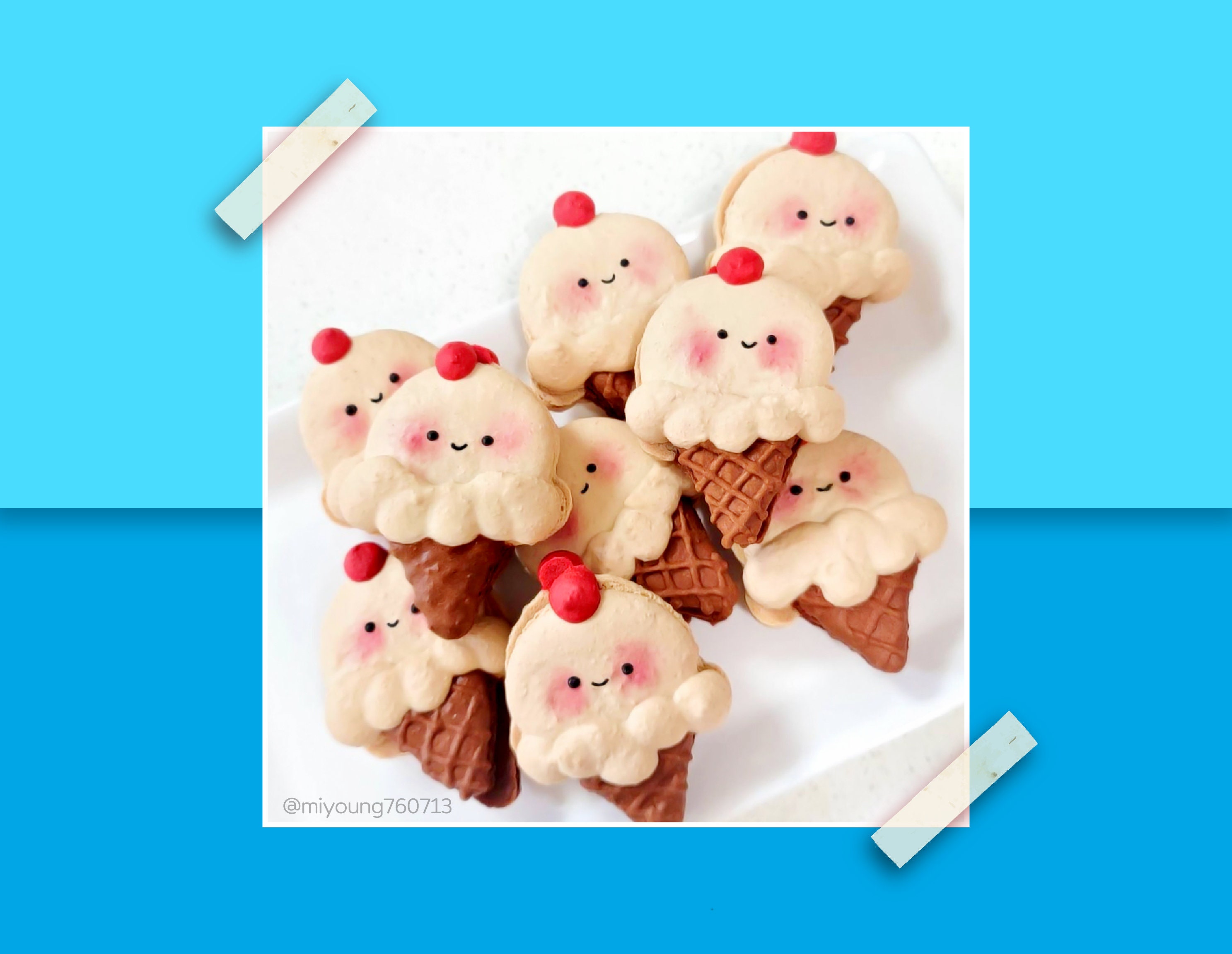 Printable Template soft Ice Cream Design for Royal - Etsy