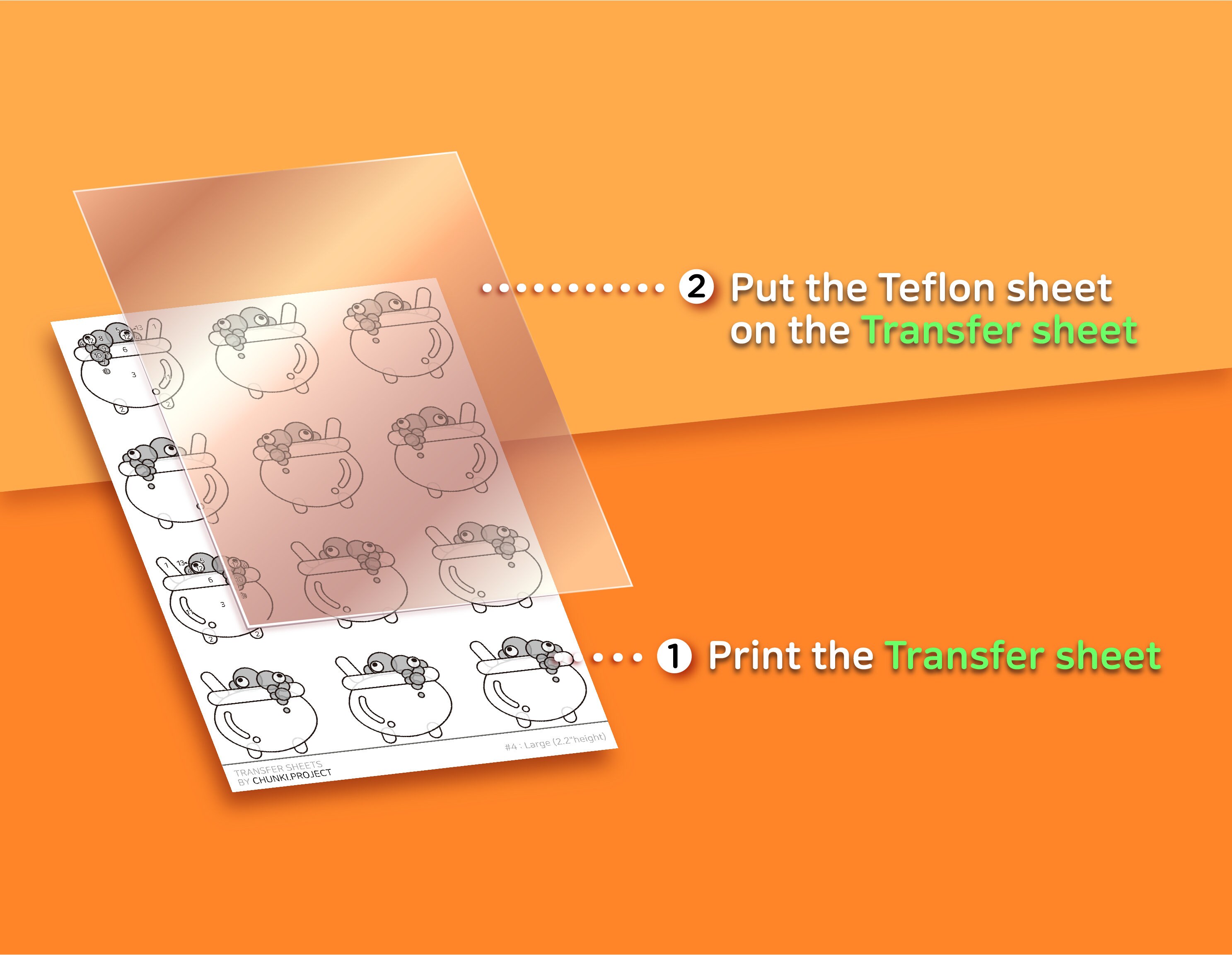 Printable Transfer Sheets halloween Magic Stew for - Etsy