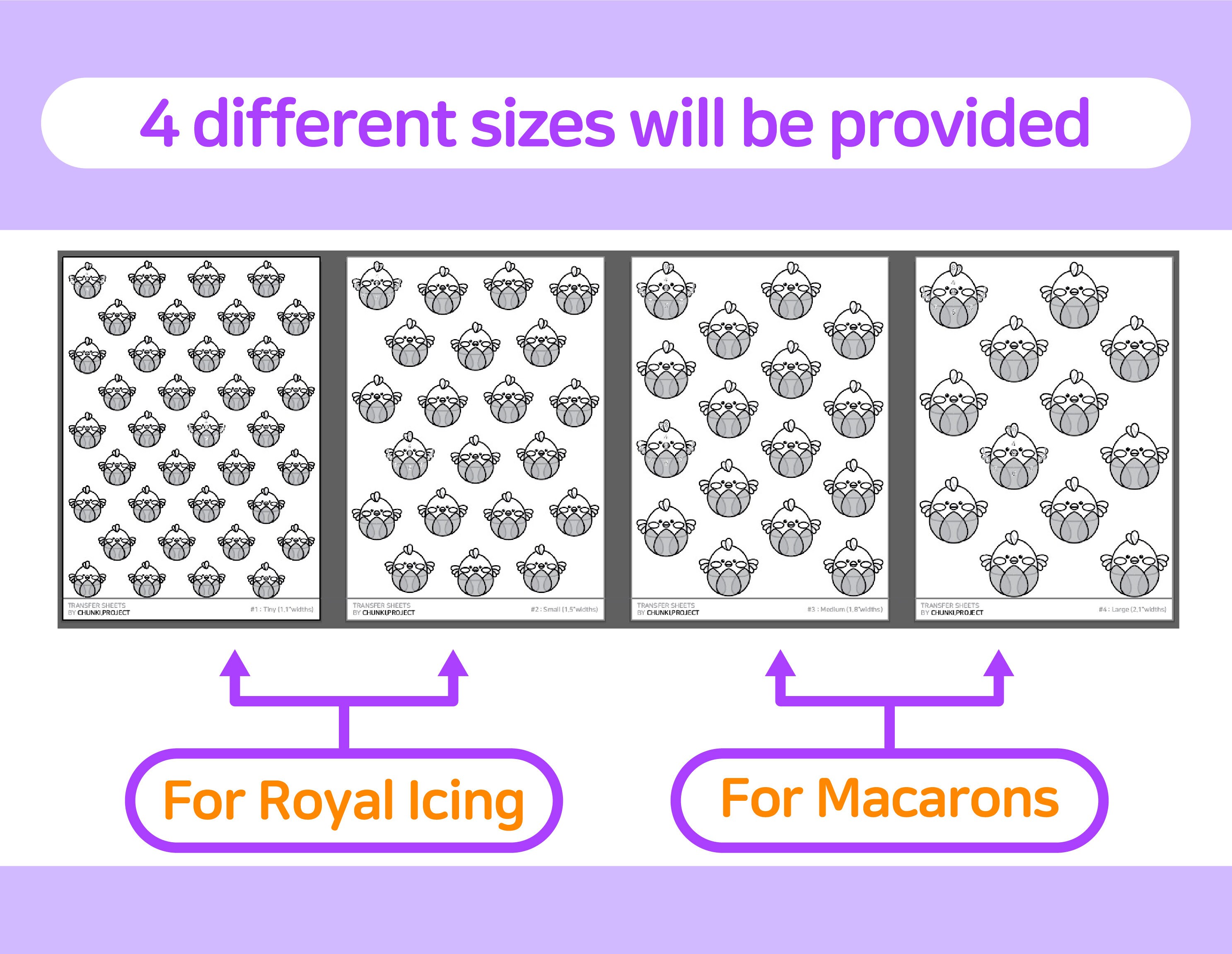 Printable Transfer Sheets adorable Chick in Egg - Etsy