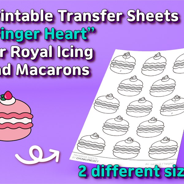 Printable Strawberry Icing Transfer Template - Etsy