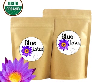 Blue Lotus Tea Bags - Etsy