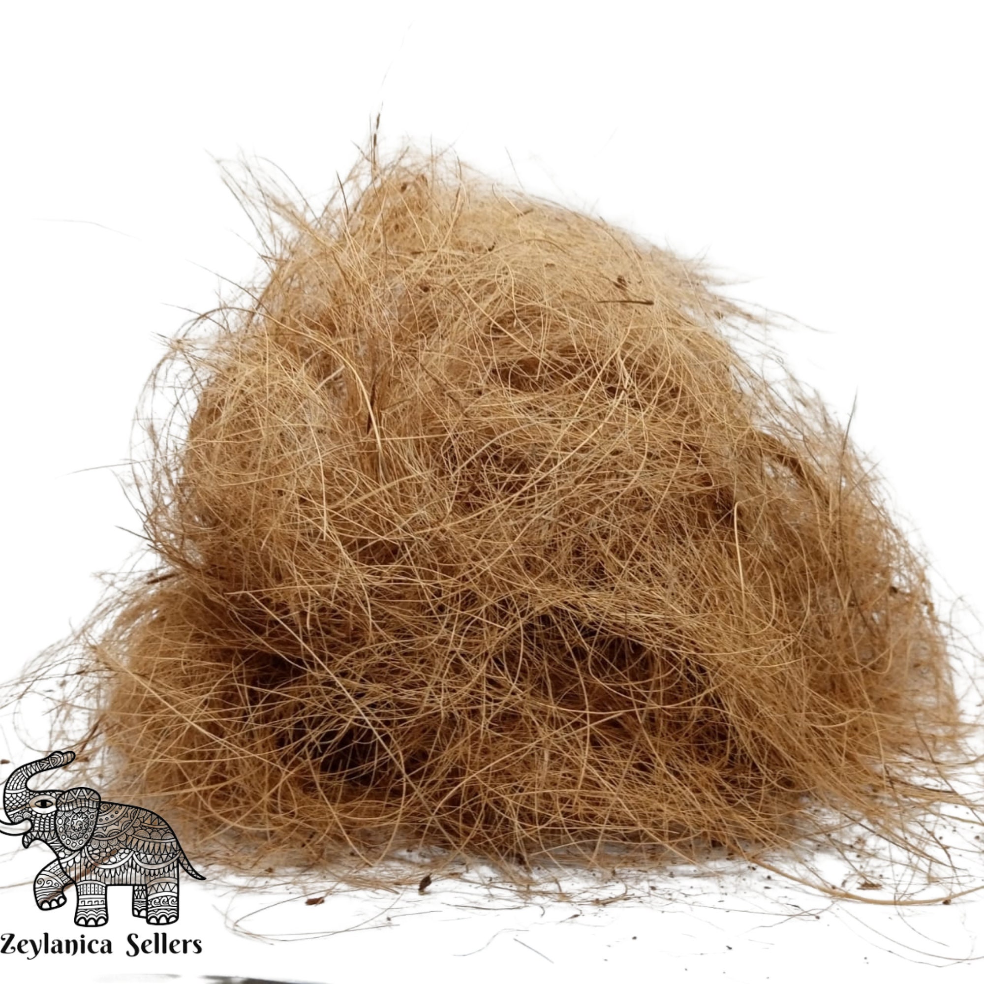 Coconut Husk Fiber Pure Organic Coco Husk Fiber Homemade Coir - Etsy