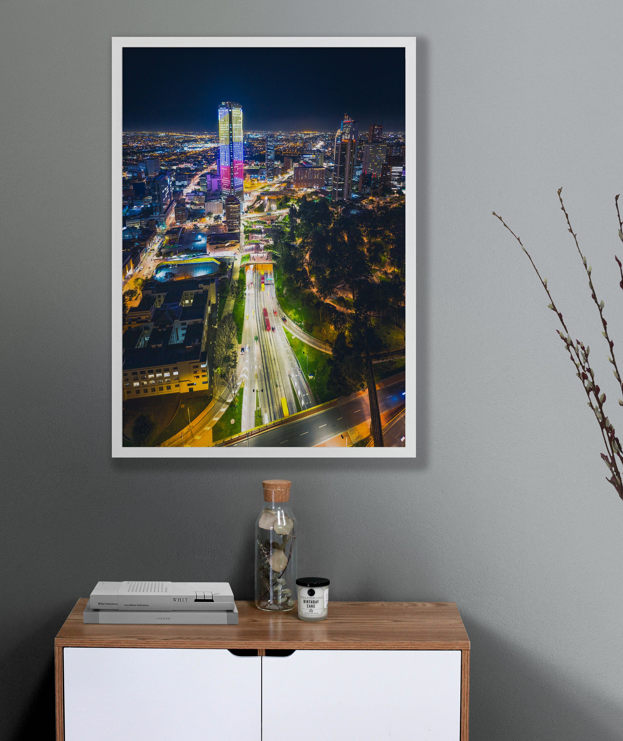 Bogota Wall Art / Colombia / Bogota Poster / Bogota Skyline - Etsy Ireland
