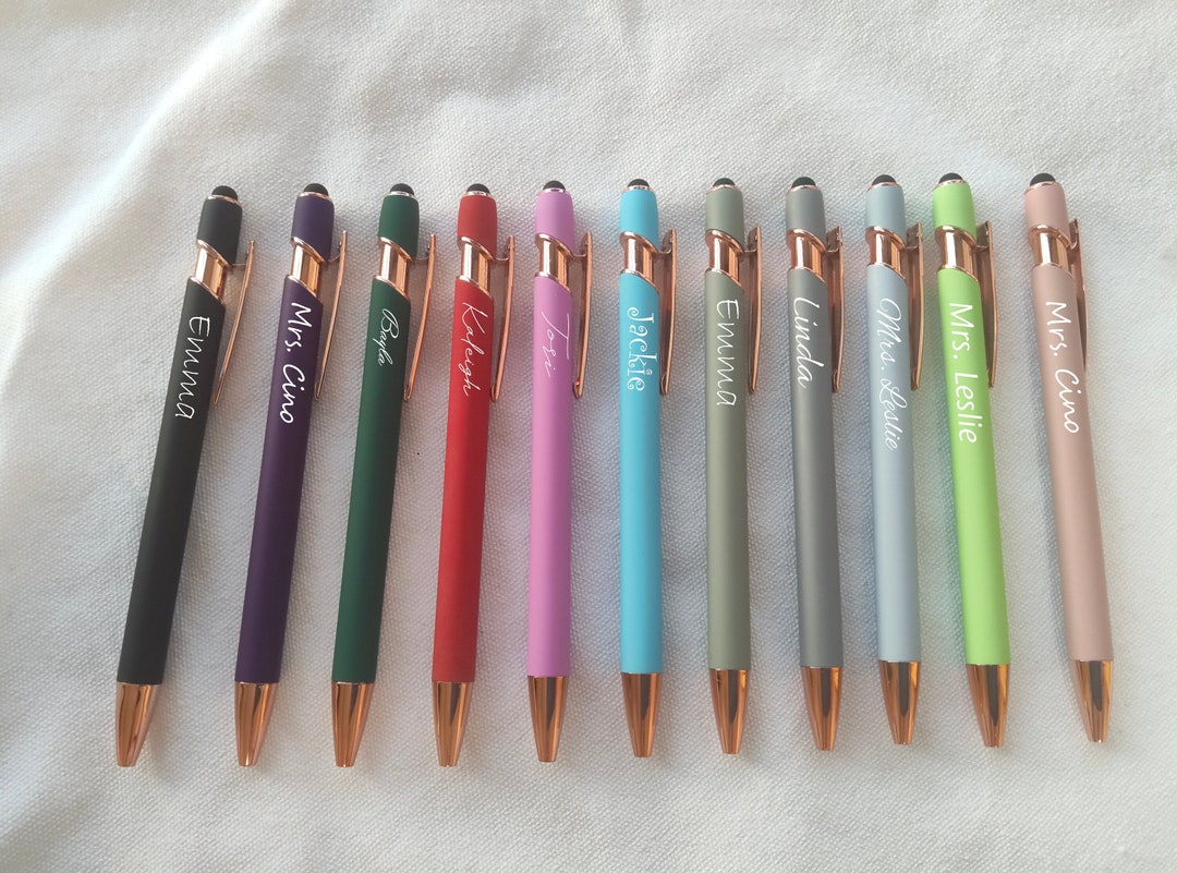 Personalized Ballpoint Pen, Customized Ballpoint Pen, Bridesmaid Gift ...