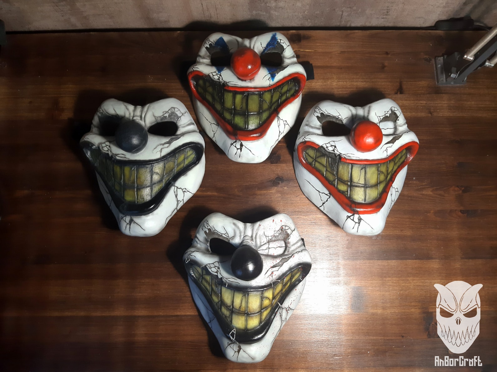 Sweet Tooth mask Twisted Metal Clown game mask Needles Kane | Etsy