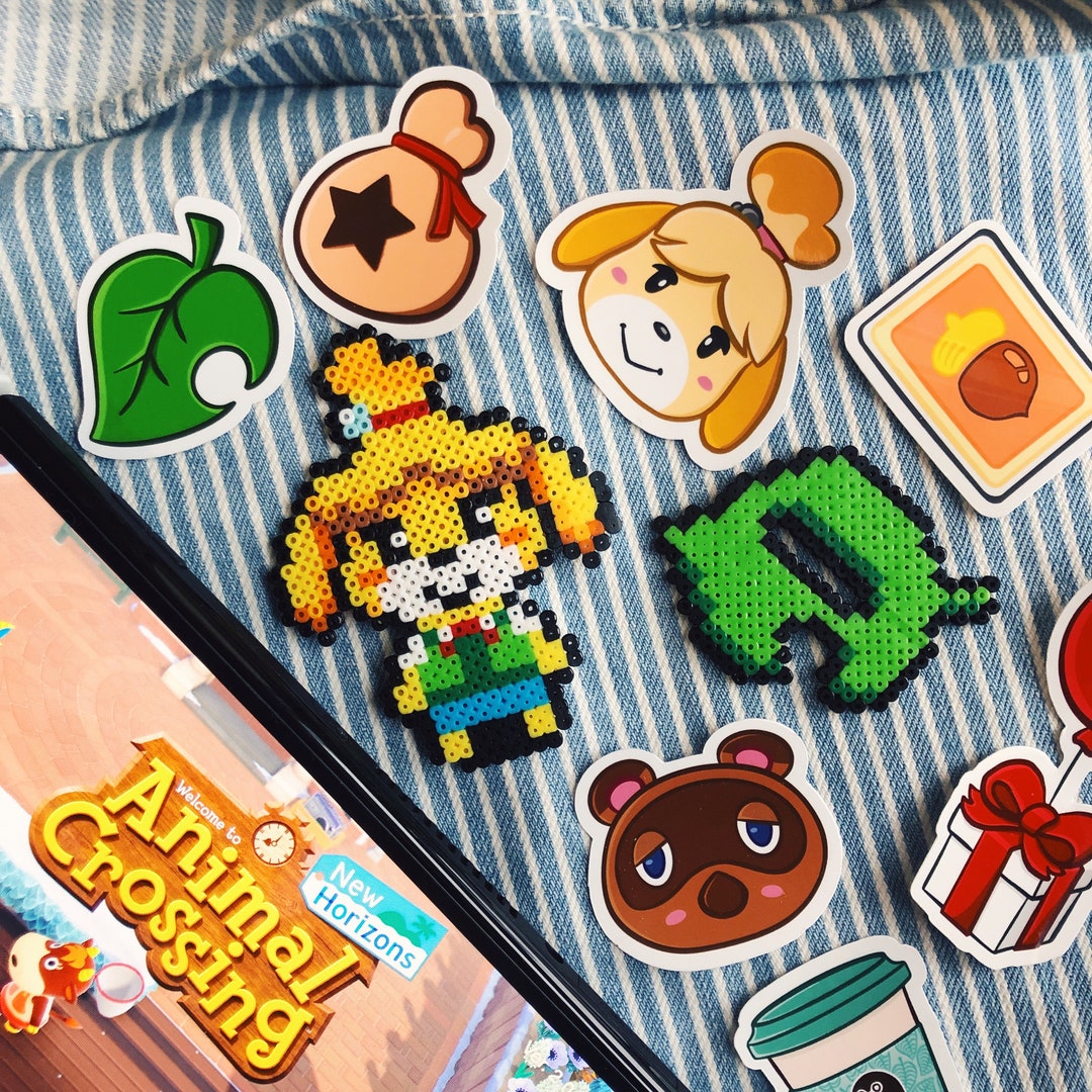 Isabelle Perler Bead Desk Decor | Handmade, ACNH - Etsy