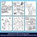 Gilmore Girls Coloring Pages *DIGITAL DOWNLOAD* | PDF, Stars Hollow ...