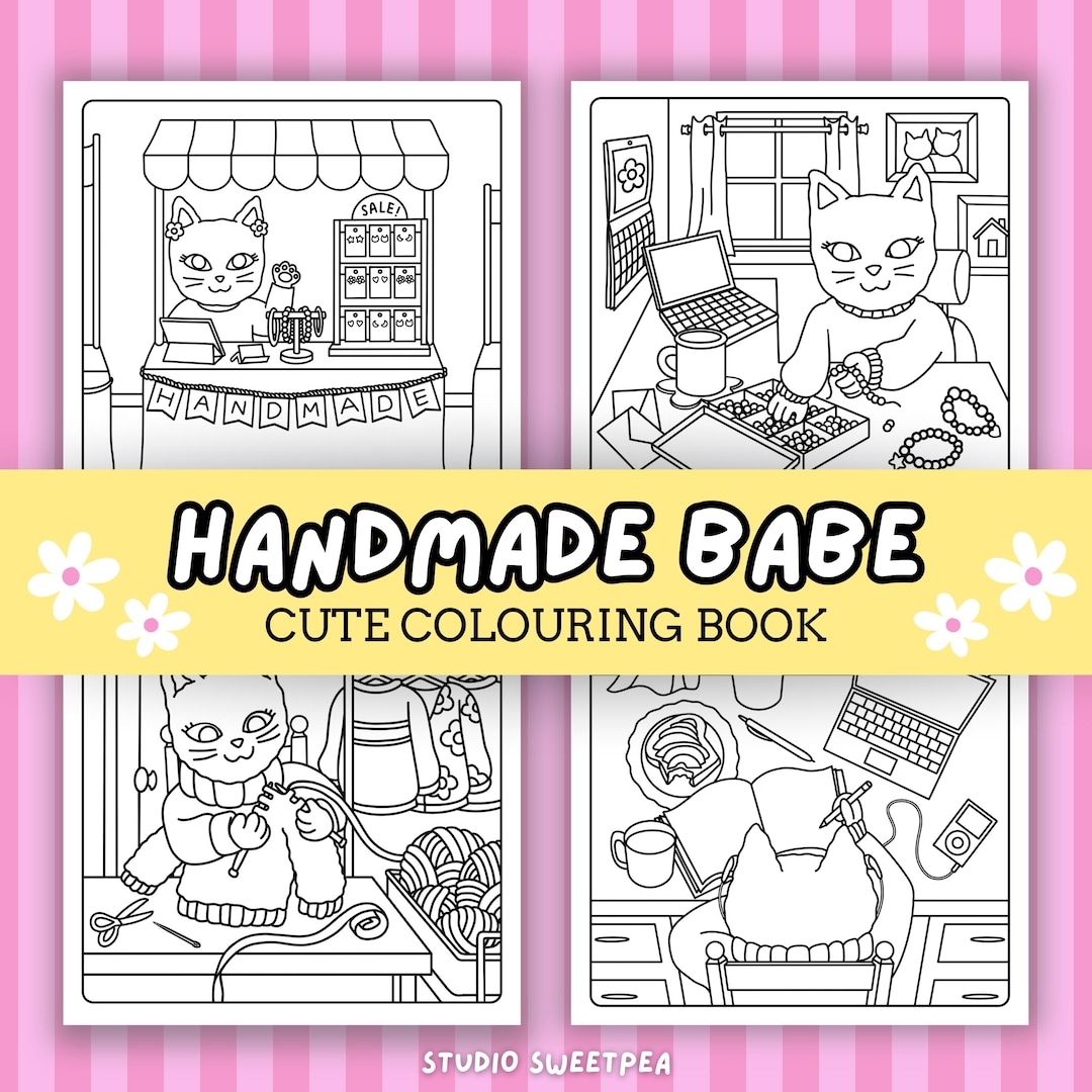 Small Business Owner Coloring Book, Digital Download PDF, Printable - Etsy