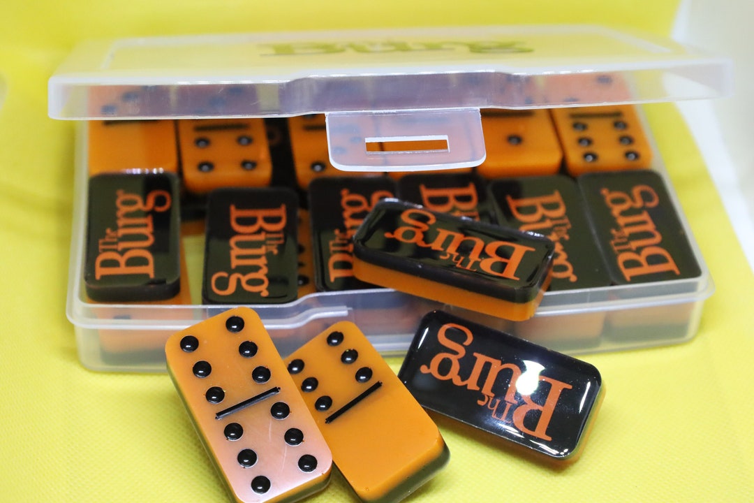 Halloween Inspired Custom Dominoes Set - Etsy