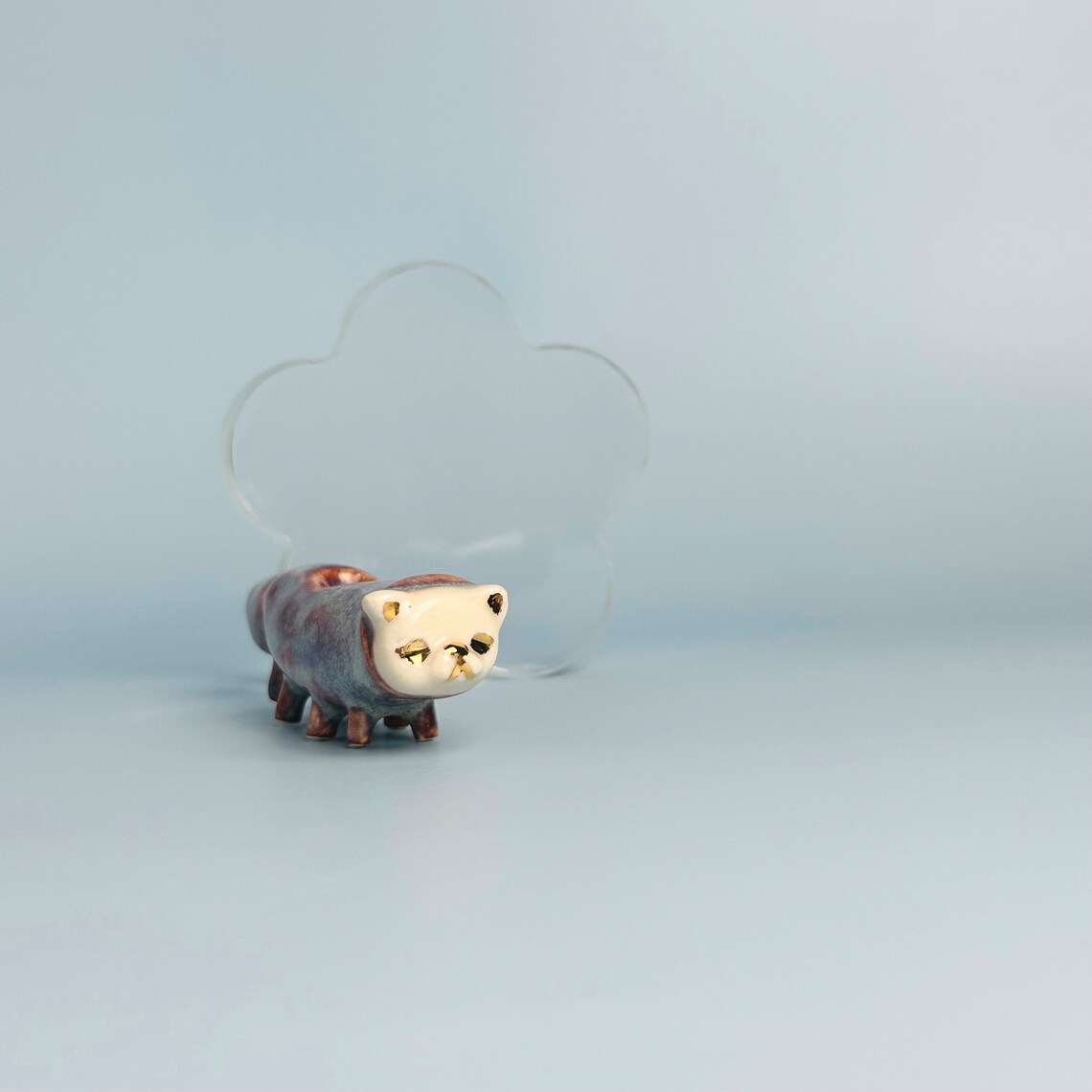 Small Persian Caterpillar Smoking Pipe, One Hitter Smoking Pipe, Clay ...