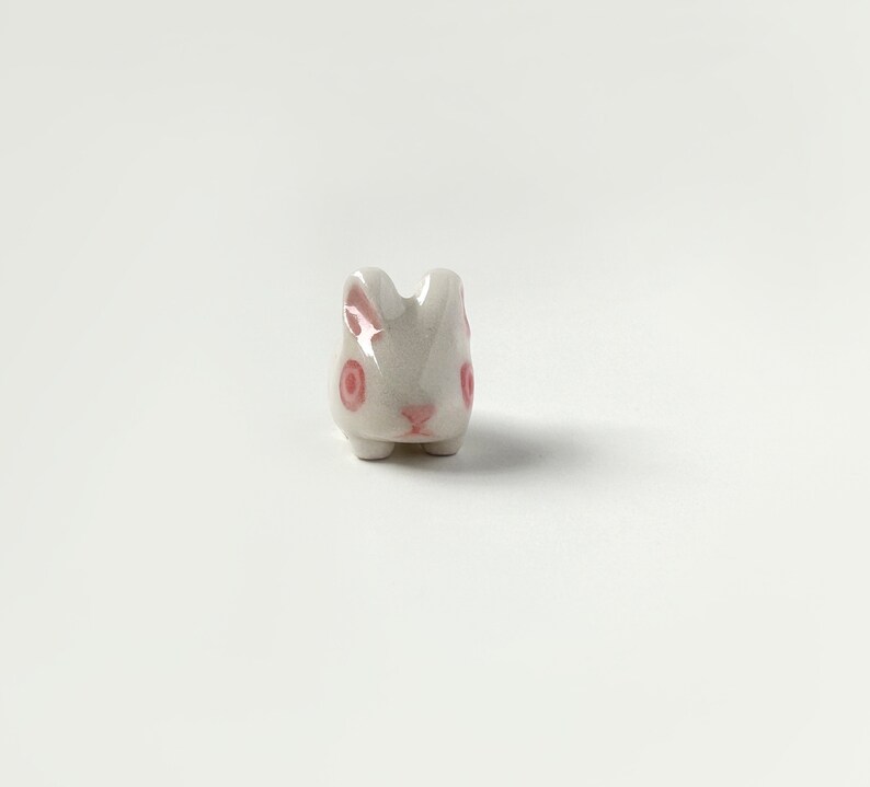 Miniature Ceramic Rabbit Small Porcelain Bunny Small - Etsy