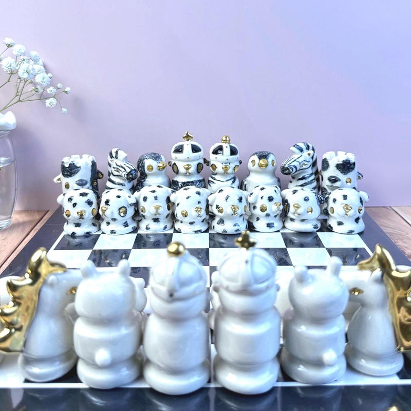 Pottery Chess - Etsy