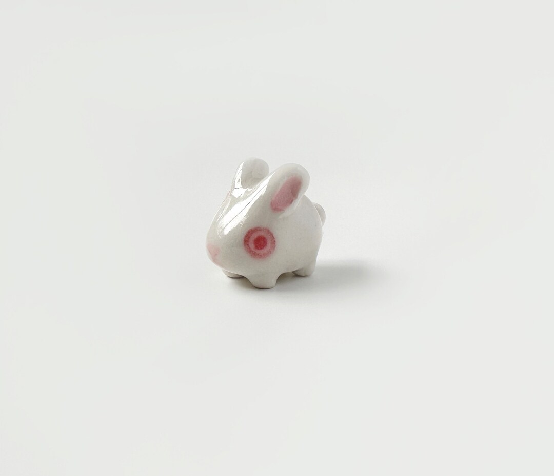 Miniature Ceramic Rabbit Small Porcelain Bunny Small - Etsy