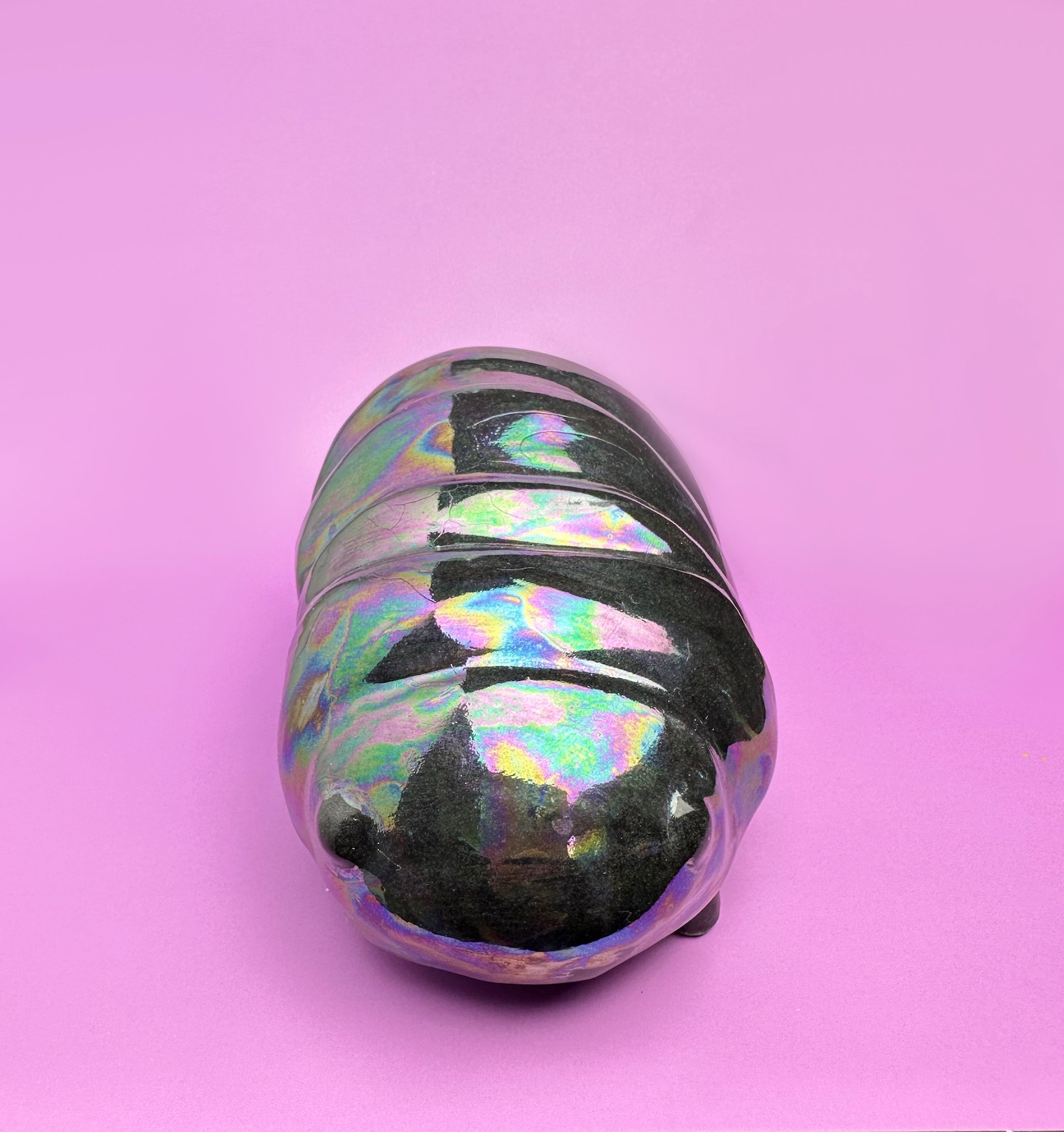 Contemporary Ceramic Bug Sculpture, Woodlouse Ceramic Sculpture ...