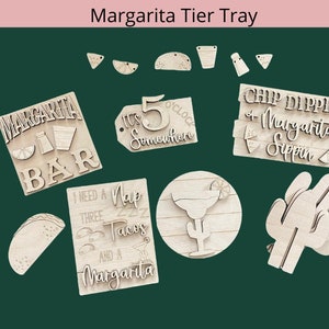 Margarita Tier Tray Set DIY - Etsy