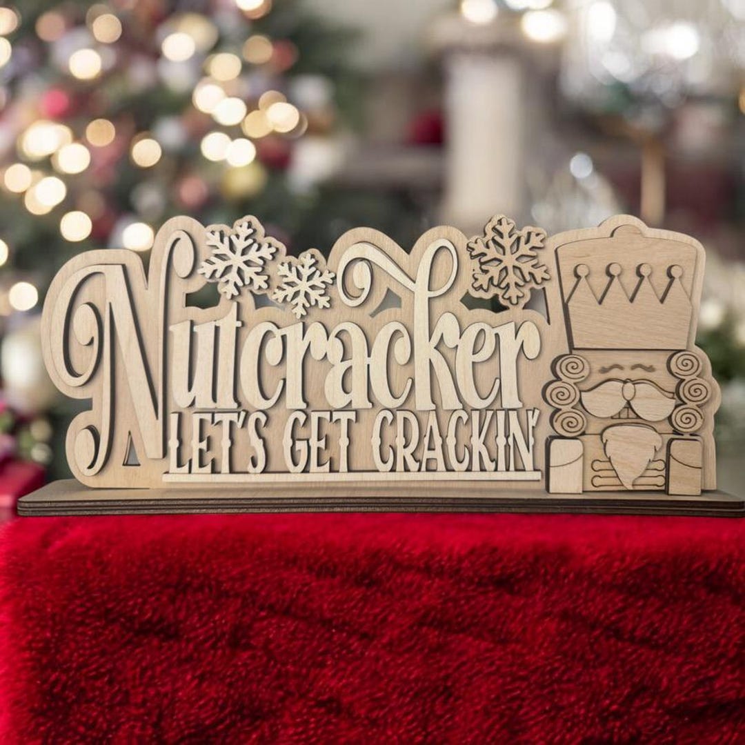 DIY Nutcracker Wood Block | Nutcracker Shelf Sitter | "let’s Get ...