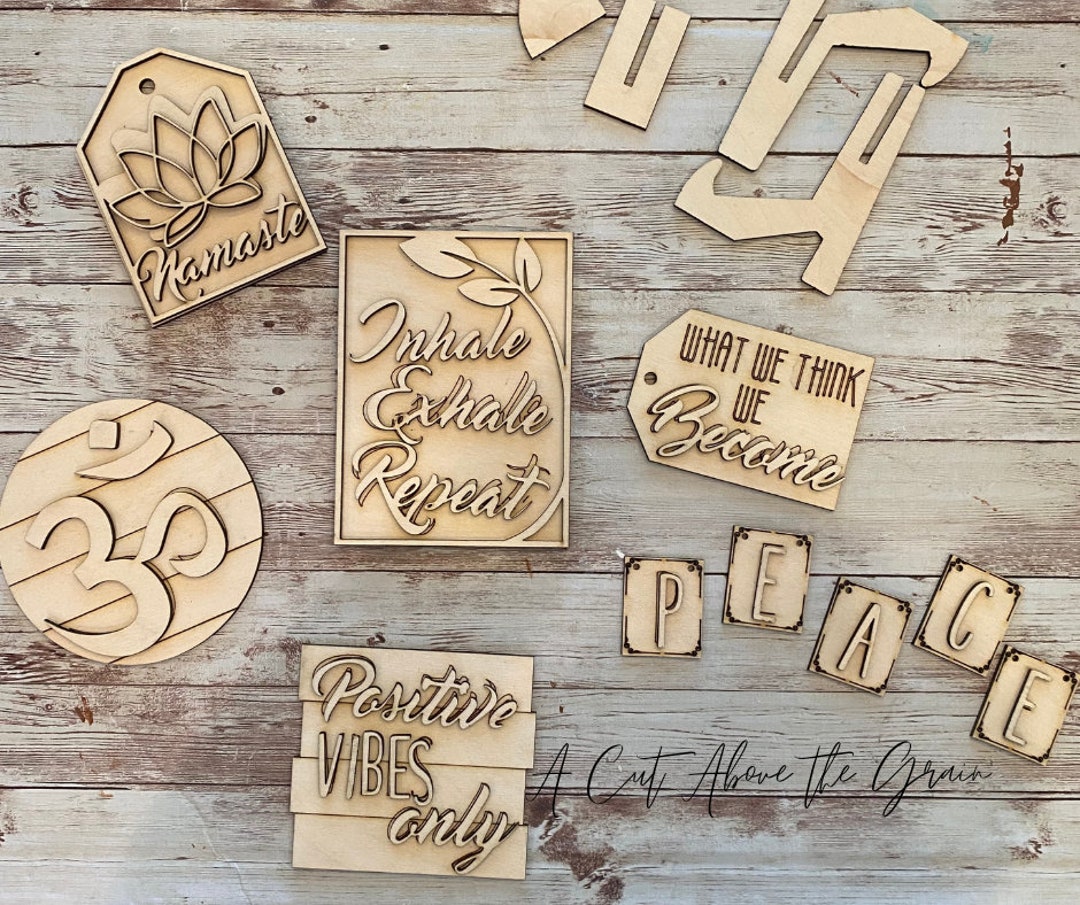 Namaste DIY Tiered Tray Bundle - Etsy