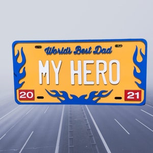 Father's Day DIY License Plate Kit - Etsy
