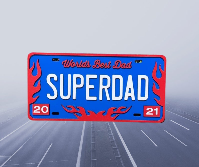 Father's Day DIY License Plate Kit - Etsy