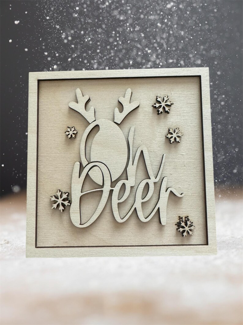 Oh Deer Sign - Etsy