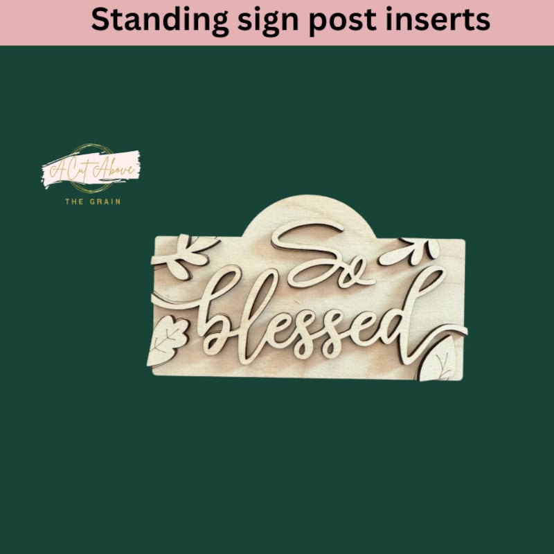 Blessed Sign - Etsy