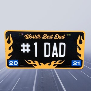 Father's Day DIY License Plate Kit - Etsy