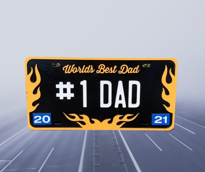 Father's Day DIY License Plate Kit - Etsy