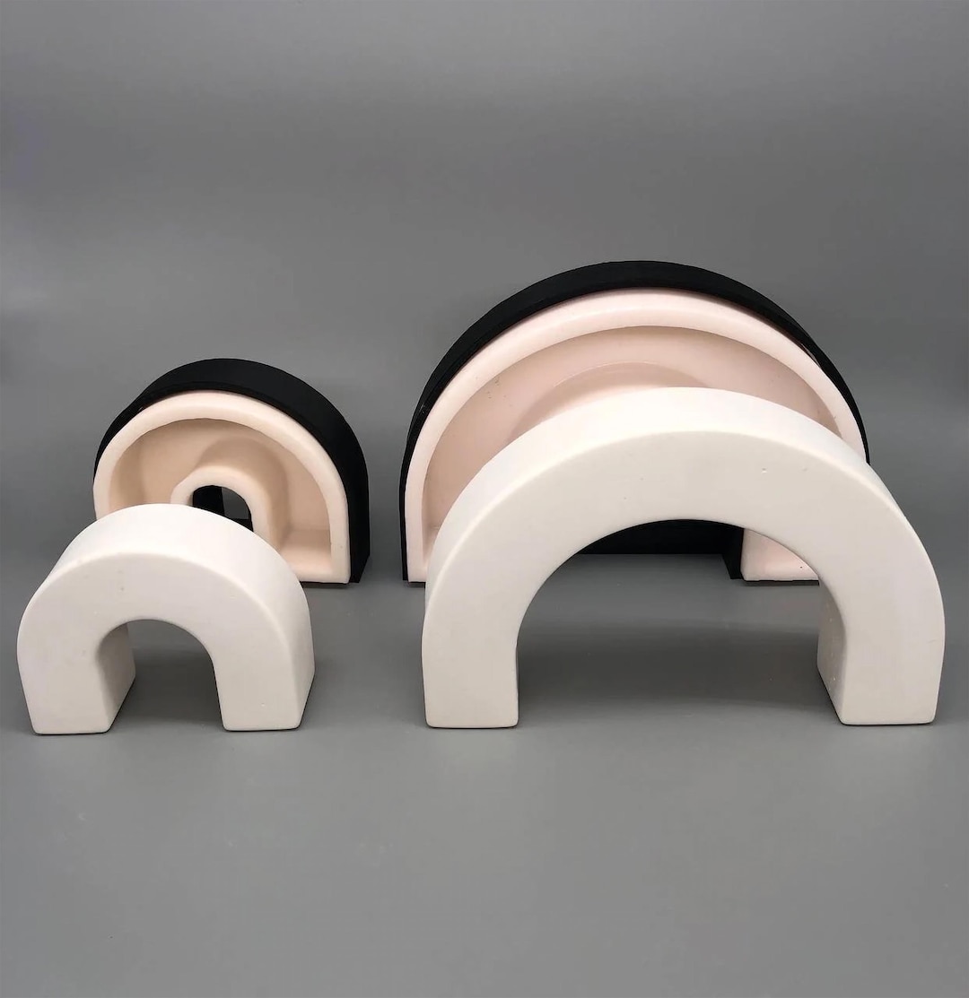 Arch Rainbow Silicone Mold Set: Concrete Decor DIY Project - Etsy
