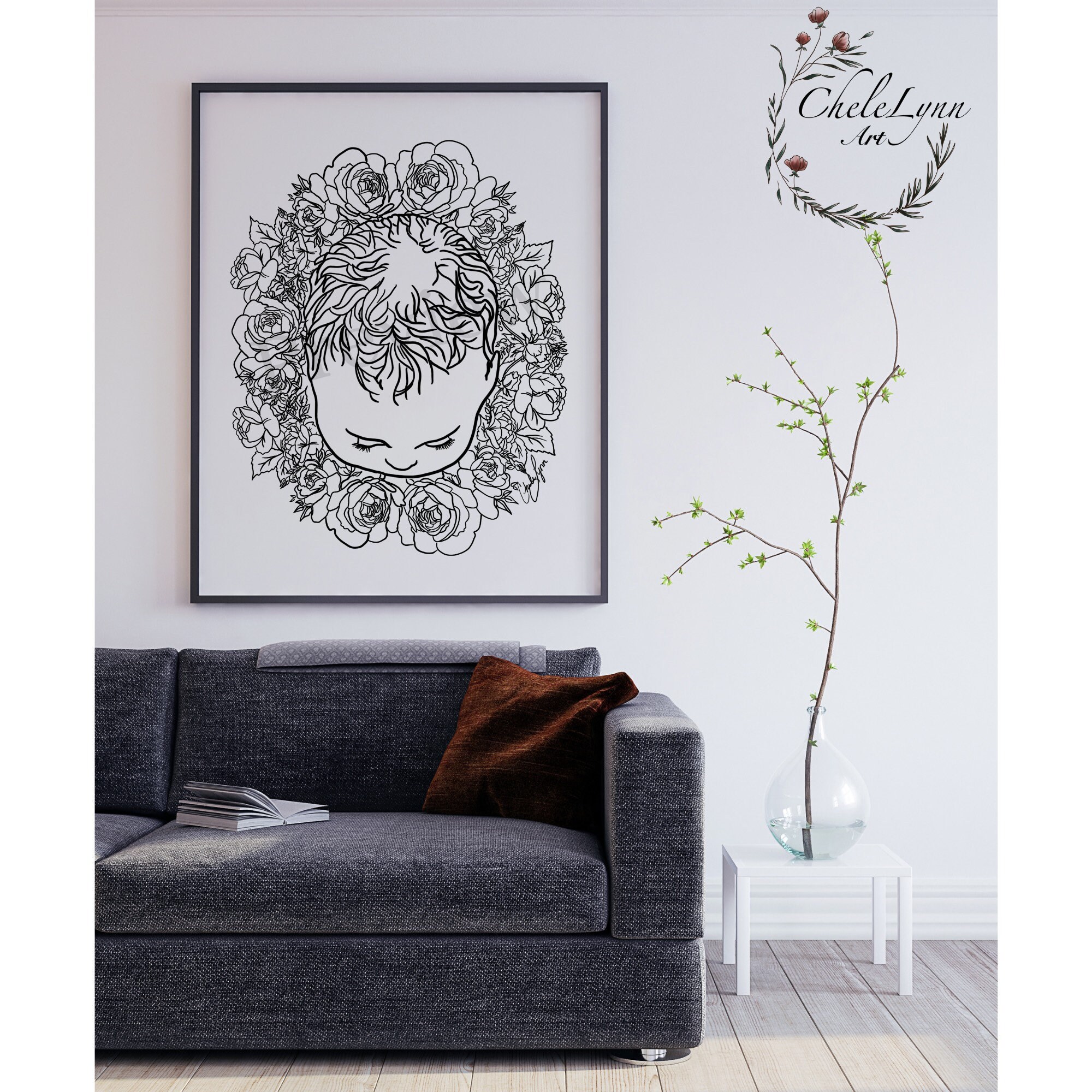 Birth Wall Art Digital Download | Doula Art Printable | Midwife Gift ...