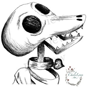 CUSTOM Dog Name Art | Corpse Bride Dog “scraps” | Digital Download ...