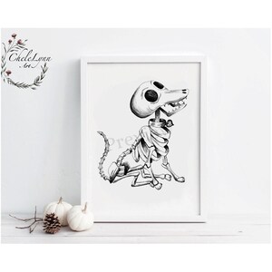 CUSTOM Dog Name Art | Corpse Bride Dog “scraps” | Digital Download ...