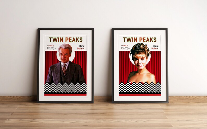 Twin Peaks Movie Poster, Laura Palmer, Sheryl Lee, Large Print, Retro ...