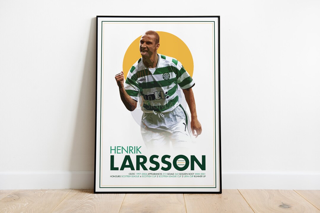 Celtic FC Poster Football Art Print Sport Wall Art Henrik - Etsy