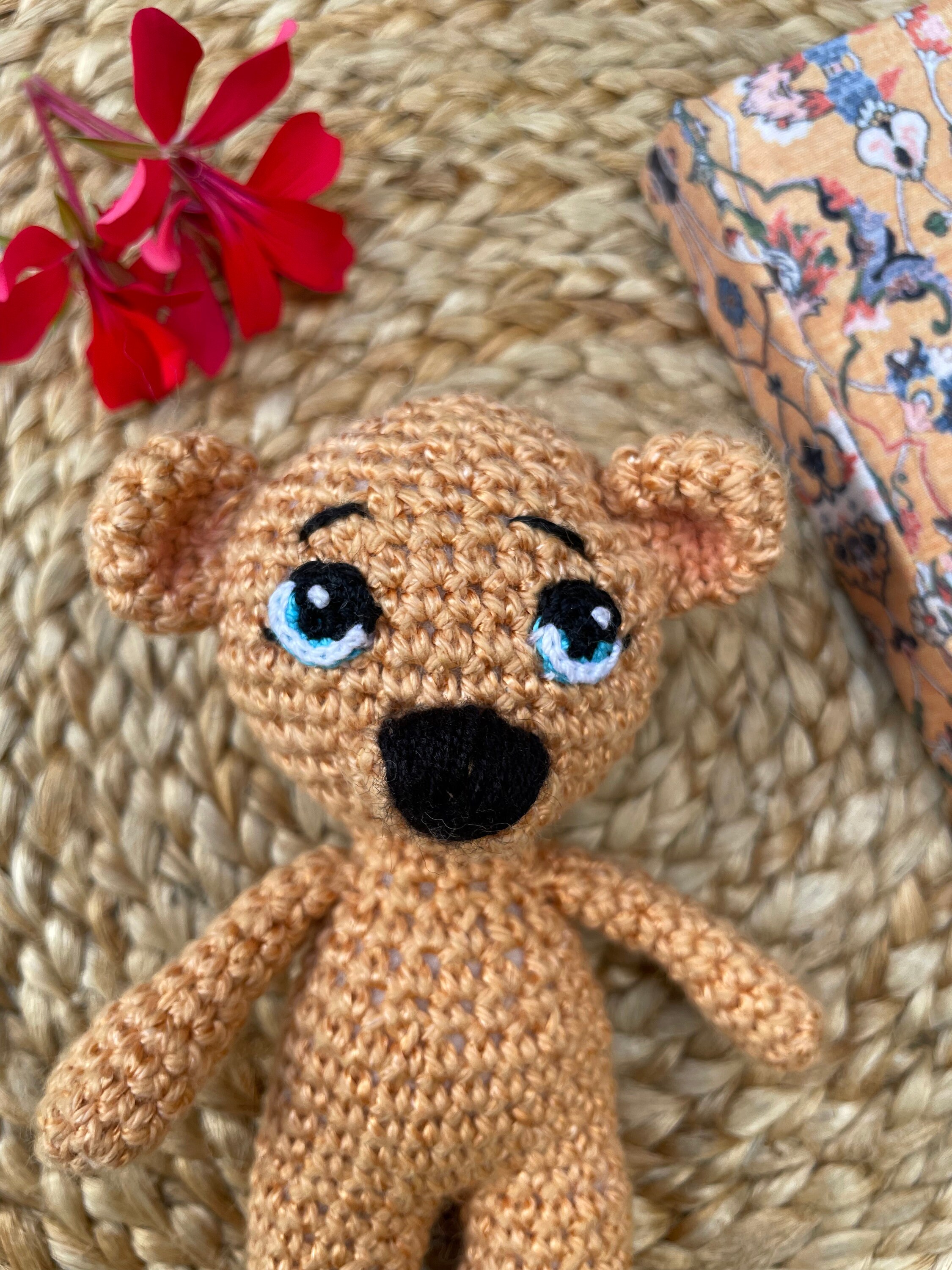 Pattern Small Amigurumi Crochet Bear - Etsy